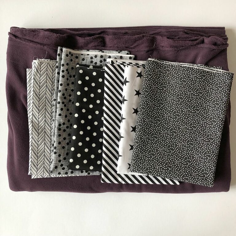 Materialpaket TRIANGLE PATCHWORKDECKE S-W - limetrees